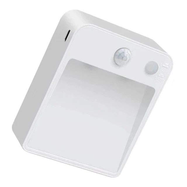 2 PCS BODY Induction Night Light Rechargeable Stairway Lamp Corridor £ ...