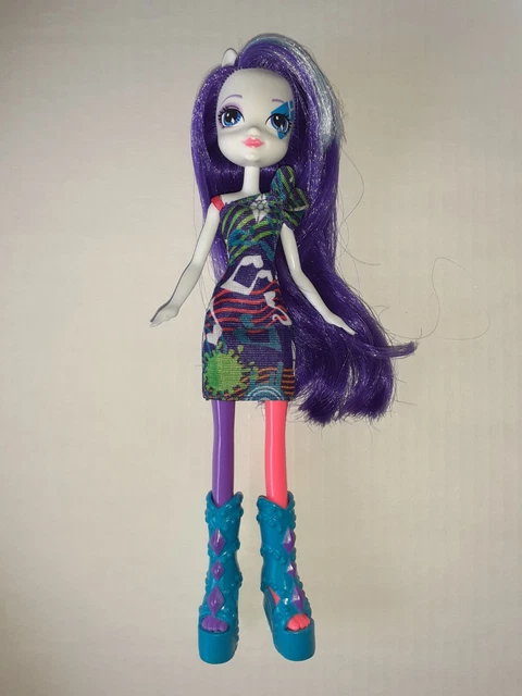 MY LITTLE PONY Equestria Girls Rarity Rainbow Rocks Dress Up Doll 2014 ...