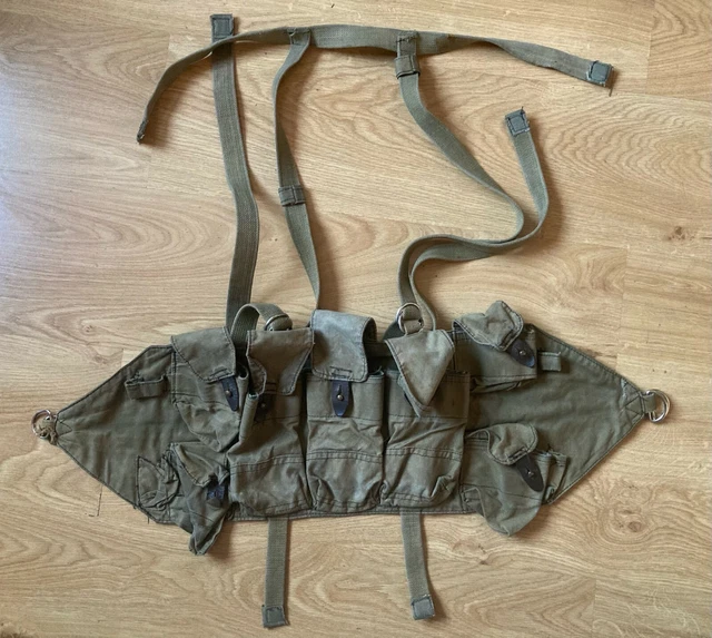 USSR SOVIET RUSSIAN army chest rig vest poyas belt A 1988 Chechnya war ...