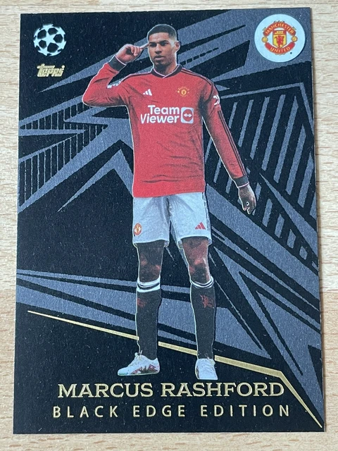 MATCH ATTAX 2023 2024 23 24 Marcus Rashford Manchester United Black ...