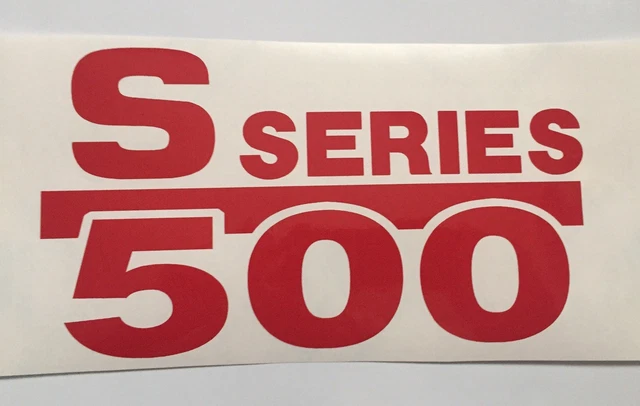 SCANIA &S SERIES 500" Logo Stickers Decals Graphics x 2 £104.50 ...