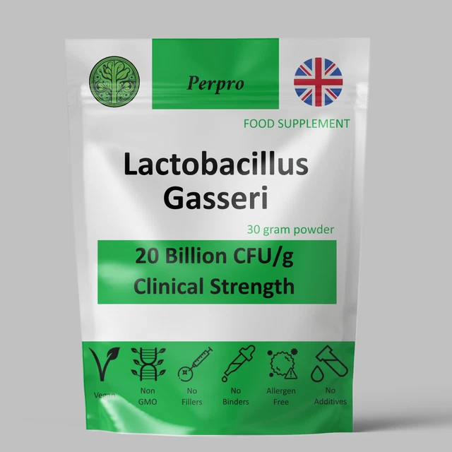 LACTOBACILLUS GASSERI 20 CFU/GRAM UK Made 30gram Powder £20.00 ...