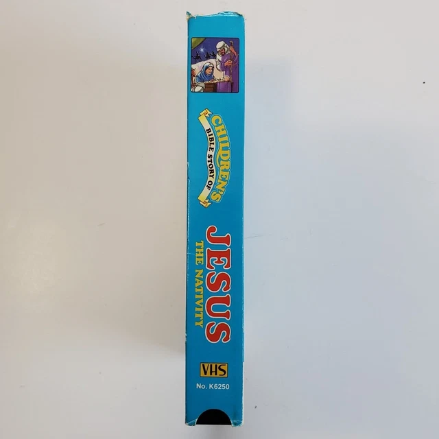 CHILDREN'S BIBLE STORY of Jesus The Nativity VHS 1988 Vintage £2.84 ...