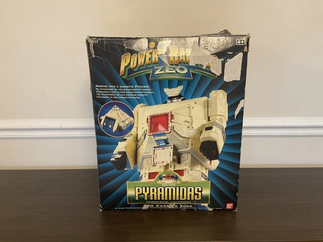 POWER RANGERS ZEO, Deluxe Pyramidas, Gold Ranger Megazord, Bandai EUR ...