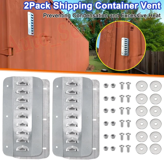 2PACK NEW SHIPPING Container Vent For Preventing Condensation and ...