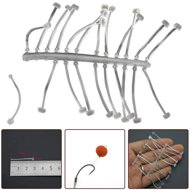 TRP MATERIAL SOFT Thermo Plastic Rubber Stopper for Carp Hair Rig ...