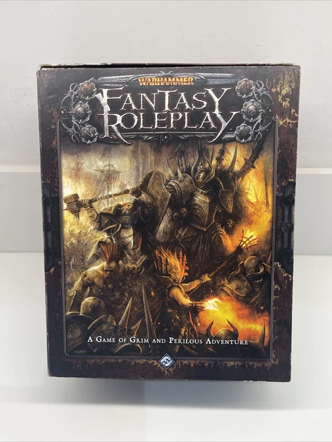 FANTASY FLIGHT WFRP 3rd Ed Warhammer Fantasy Roleplay Box Set - Games ...