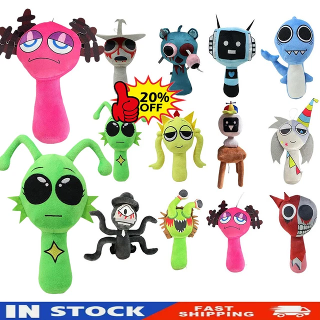 SPRUNKI PLUSH TOYS Incredibox Plush Doll Sprunki Game Pillow Kids Gifts ...