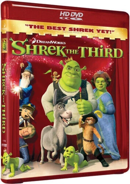 SHREK THE THIRD DVD Fantasy (2007) Quality Guaranteed Reuse Reduce Recycle £3.54 - PicClick UK