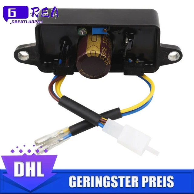 AVR SPANNUNGSREGLER KRAFT für Regler Stromerzeuger Notstromaggregat ...