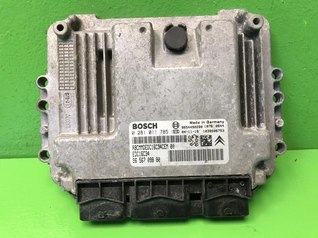 CITROEN C3 ENGINE ECU Mk1 1.4TD 9656709880 £49.90 - PicClick UK