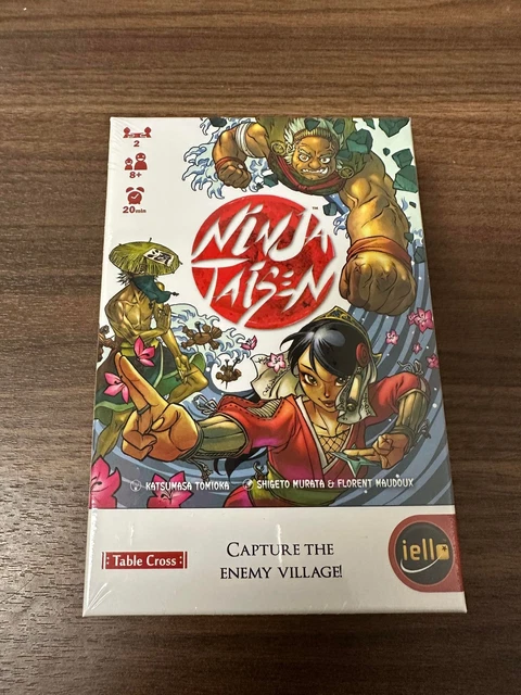 NINJA TAISEN CAPTURE The Enemy Village Game By Iello Brand New Board ...