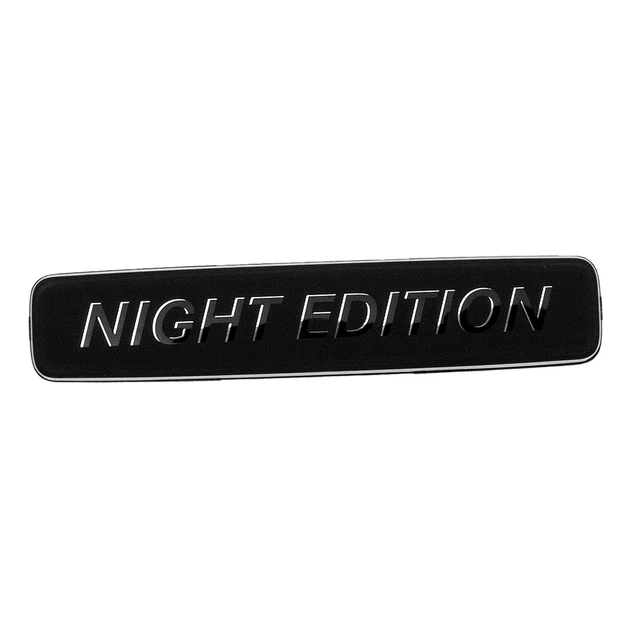 ORIGINAL MERCEDES BENZ MB Night Edition Logo Sticker Abzeichen Emblem ...
