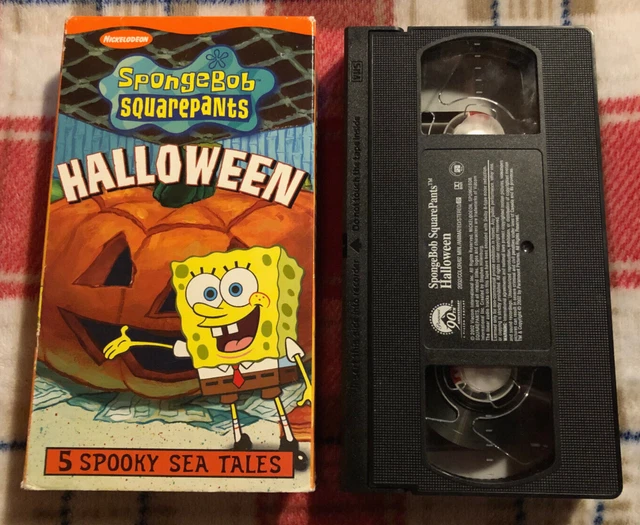 SPONGEBOB SQUAREPANTS: HALLOWEEN [2002] {Nickelodeon} | VHS TAPE ...