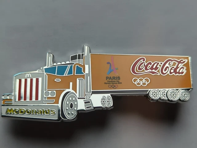 PIN'S JEUX OLYMPIQUES Paris 2024 Coca Cola OLYMPIC GAMES PARIS 2024 EUR ...