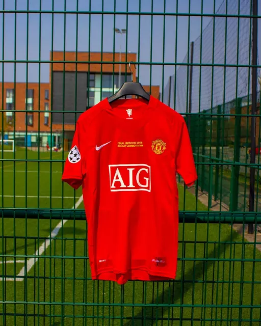 2007/08 UCL FINAL Manchester United Cristiano Ronaldo Home Kit £34.99 ...