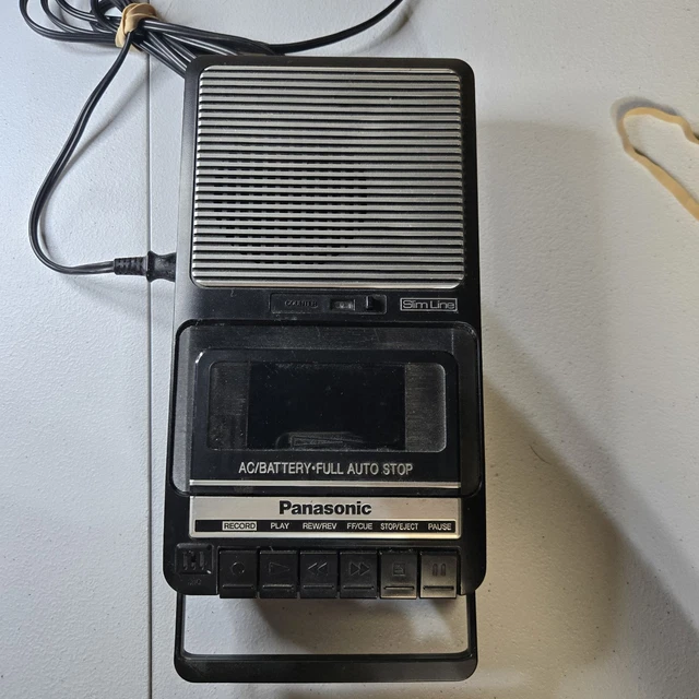 VTG PANASONIC RQ-2102 Slim Line Portable Cassette Tape Player ...