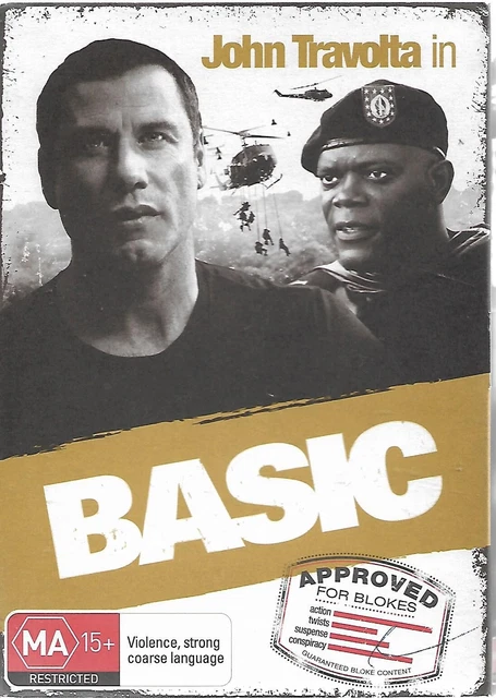 BASIC (2003) DVD in slipcase John Travolta Samuel Jackson Region 4 $5.95 - PicClick AU