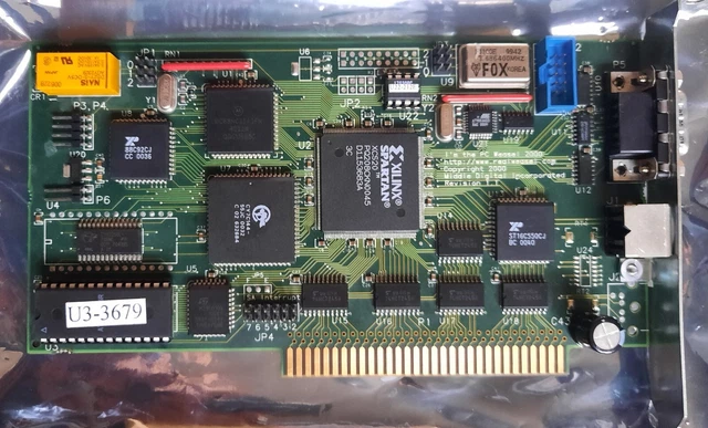 PC WEASEL 2000 8bit ISA MDA to RS-232 serial terminal EUR 200,00 ...