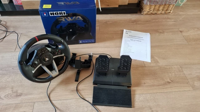 HORI PLAYSTATION RWA Wired Racing Wheel Apex, wheel and pedals for PS4 ...