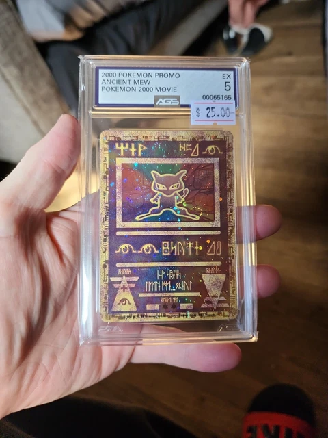 ANCIENT MEW PROMO Pokemon The Movie 2000 Card Holo Foil grade 5 ...