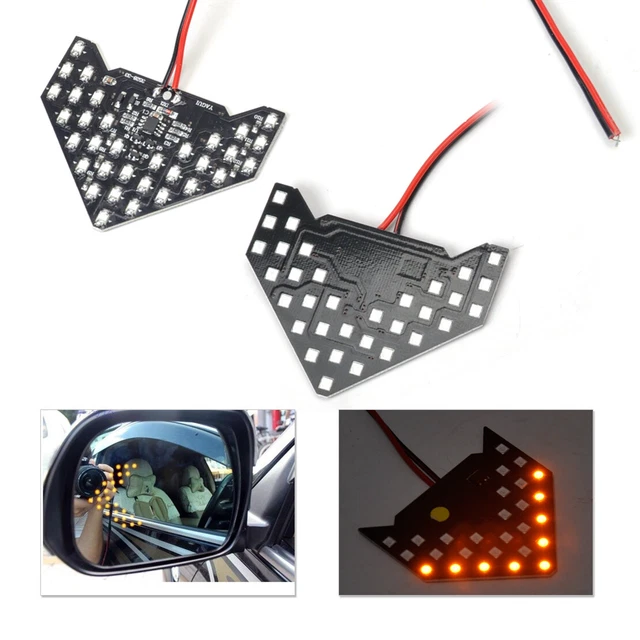 33 SMD LED Sequential Arrow Panel Rear View Side Mirror Turn Signal ...