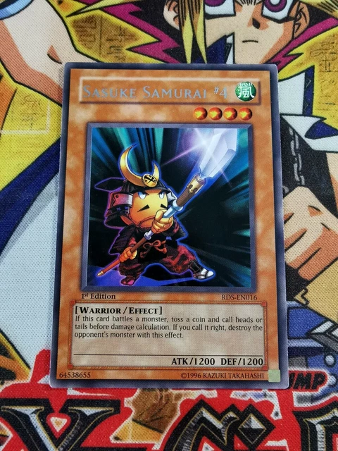 SASUKE SAMURAI #4 rds-en016 1ère édition (MP) Rare Yu-Gi-Oh ! EUR 2,06 ...