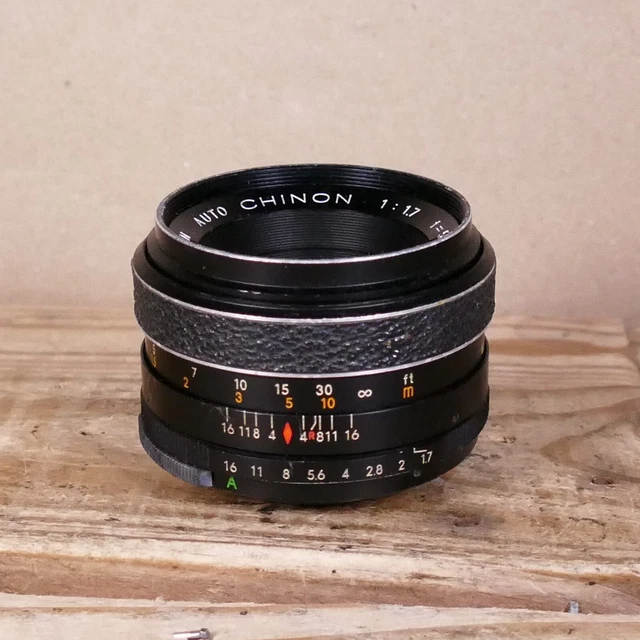 CHINON AUTO MULTI-COATED 55mm F1.7 Pentax / M42 Lens - Fungus £12.95 ...