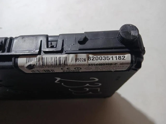 8200351182 BOITIER PYROTECHNIQUE pour RENAULT SCENIC II CONFORT 2003 193304 EUR 64,77 - PicClick FR