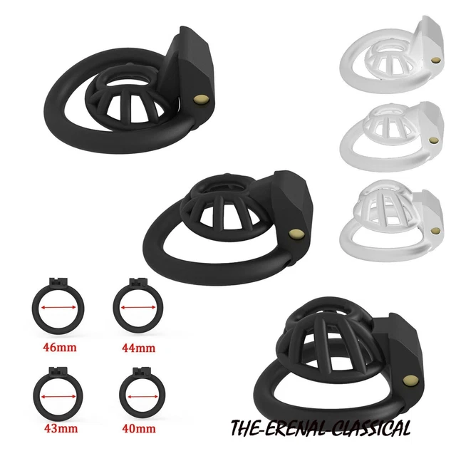 COBRA MALE CHASTITY Device Super Small Cage for Men Resin Lock Belt ...
