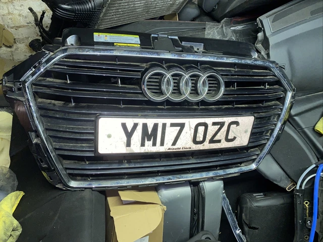 AUDI A3 S-LINE 8V Facelift Front Bumper Grille 8V3853651Aa 2016 2017 ...