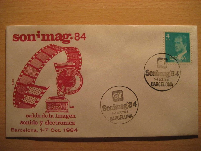 SONIMAG 1984 BCN Salon Imagen Sonido Electronica Cancel Cine Film ...