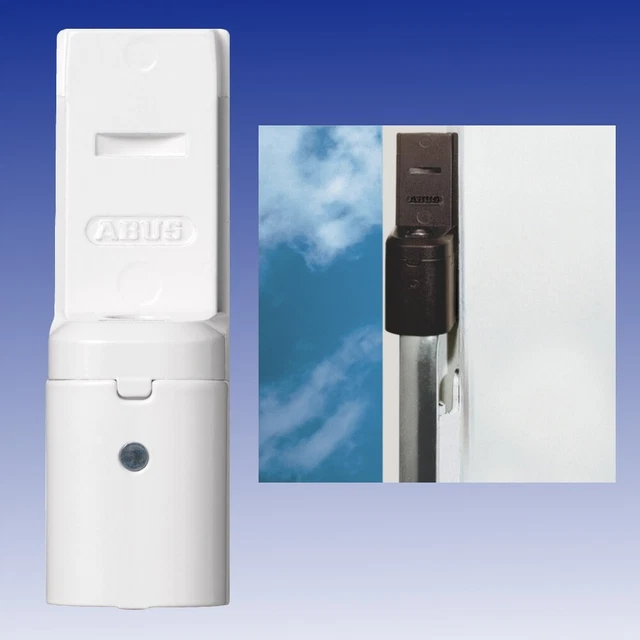 ZUSATZSICHERUNG FENSTERZUSATZSCHLOSS FÜR Hebetüren ABUS BS84 W weiß EUR 72,80 - PicClick DE