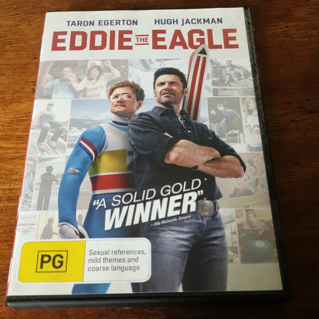 EDDIE THE EAGLE DVD R4 Like New! FREE POST $9.95 - PicClick AU