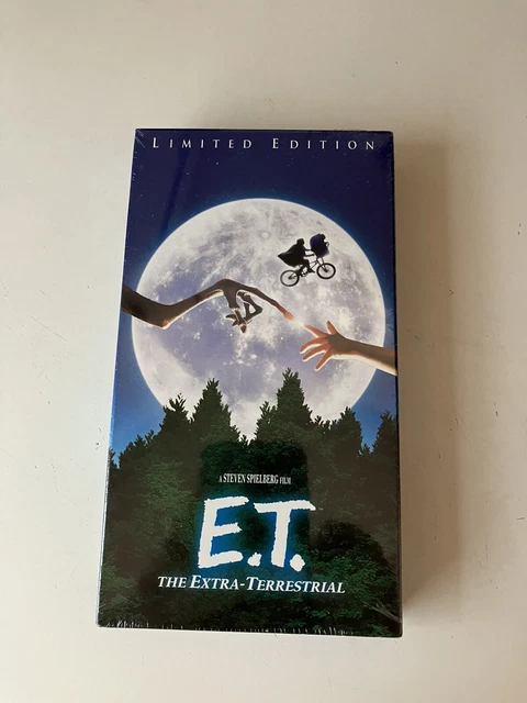 E.T. THE EXTRA-TERRESTRIAL VHS 20th Anniversary Limited Edition 2002 ...