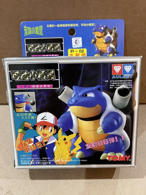 KIT MODELLINO AZIONE Pokemon Tomy Auldey P-10 blastoise 1998 RARO! EUR ...