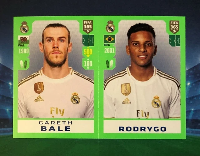 PANINI FIFA 365 2020 Gareth Bale/Rodrygo Real Madrid sticker #119 EUR 3 ...