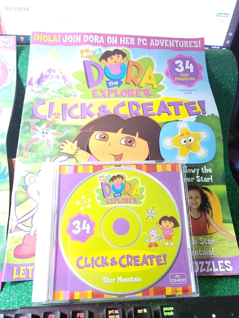 DORA THE EXPLORER Click & Create #34 with Magazine 🕹️ PC GAME 🕹️ FREE ...