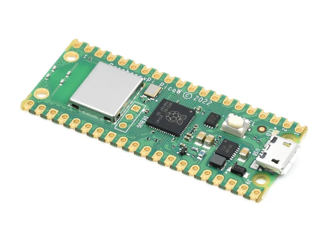 RASPBERRY PI PICO W Microcontroller Board Built-in WiFi Based on ...