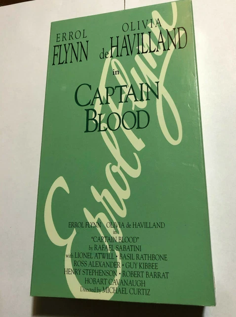 KAPITÄN BLOOD ERROL Flynn, Olivia De Havilland Vhs 1935/1994 EUR 9,32 - PicClick DE