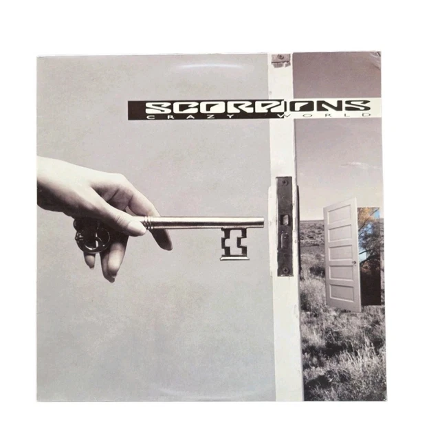SCORPIONS CRAZY WORLD Mercury Vinyl LP Record 1990 90er Years Orginal ...