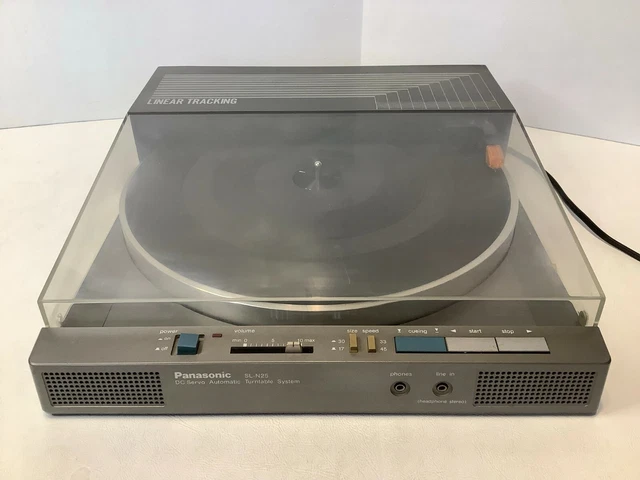 VINTAGE PANASONIC SL-N25 Linear Tracking Automatic Turntable System ...
