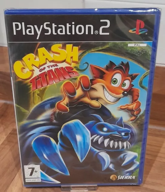 CRASH OF THE Titans playstation 2 - Mint - Sealed - New Case - PS2 ... CRASH OF THE Titans playstation 2 - Mint - Sealed - New Case - PS2 ...