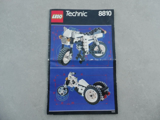 LEGO TECHNIC CAFE Racer 8810 instructions booklet ONLY, no bricks EUR 1 ...
