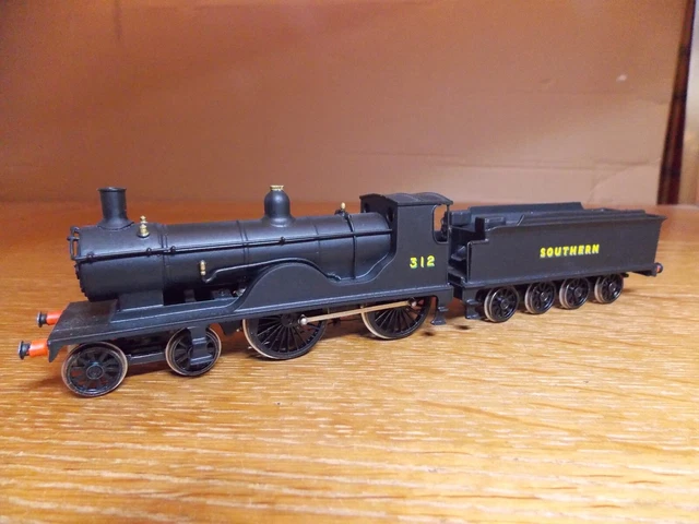 KIT BUILT SR T9 CLASS 4-4-0 LOCO No 312 in SR Black Livery. OO Gauge £ ...