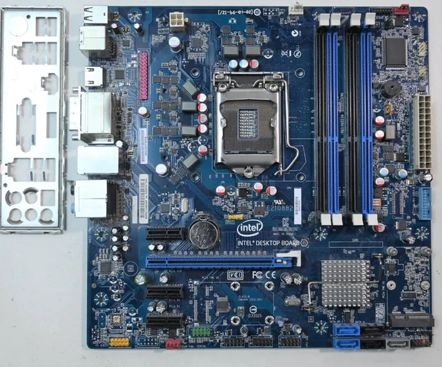 INTEL DESKTOP BOARD DH77EB Motherboard MicroATX LGA1155 DDR3 USB 3.0 £ ...
