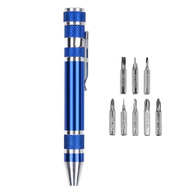 ENSEMBLE D'OUTILS STYLO tournevis de pr??cision efficace 8 en 1 pour r??paration EUR 8,05 ...