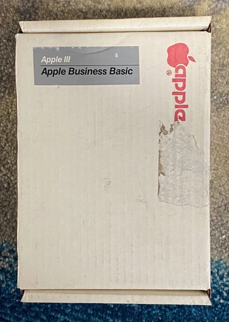 VINTAGE EARLY 80S Apple III Software, Apple Business Basic - 5.25 ...
