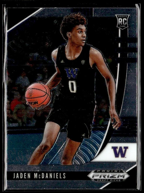 2020-21 PANINI PRIZM Draft Picks recrue collégiale Jaden McDaniels ...