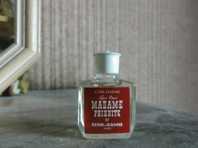 MINIATURE DE PARFUM . Reine-Jeanne. pour vous madame priorité. cologne ...